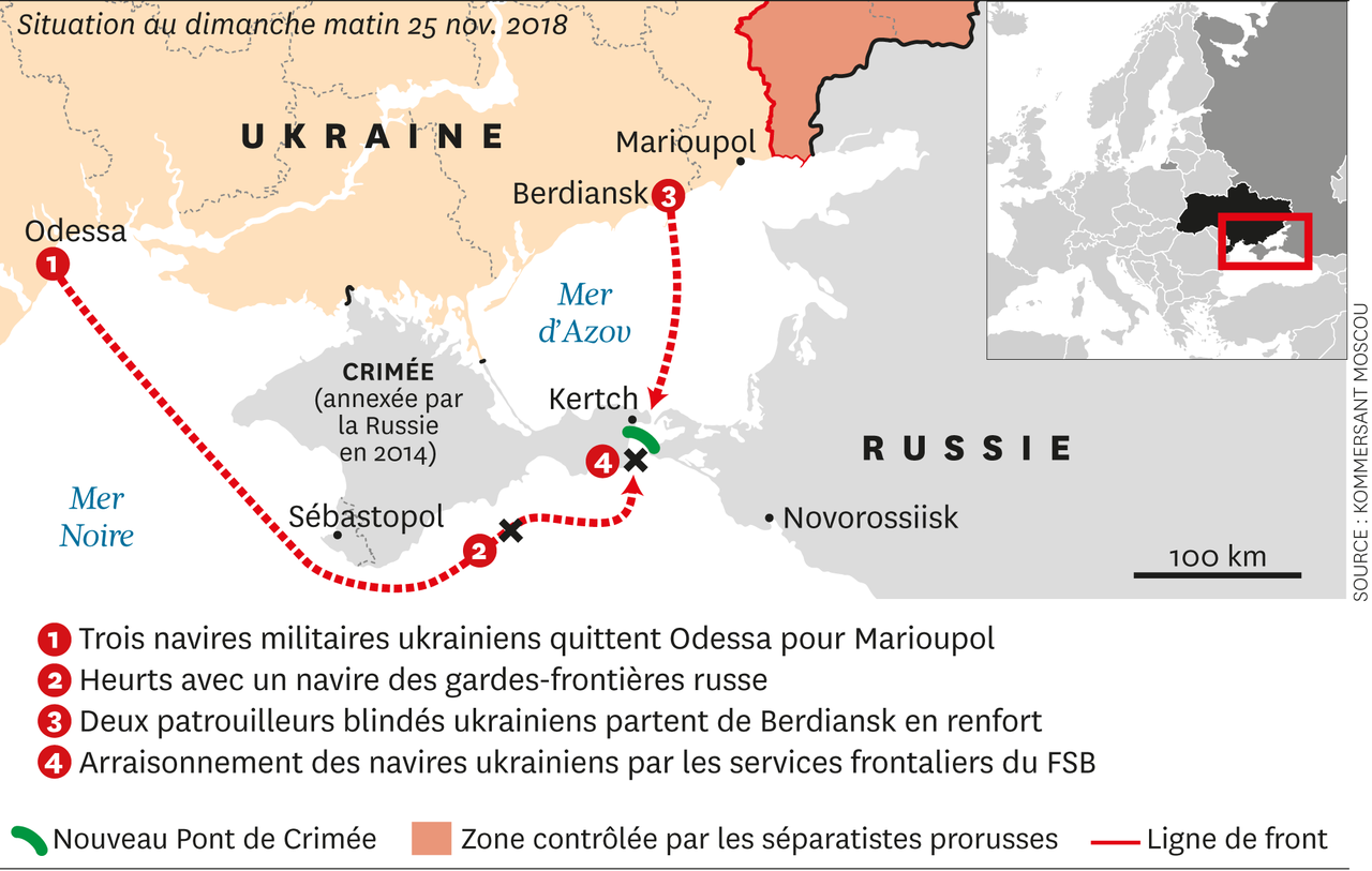 Tensions en mer d'Azov